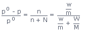 Raoult's law & Relative lowering of vapour pressure